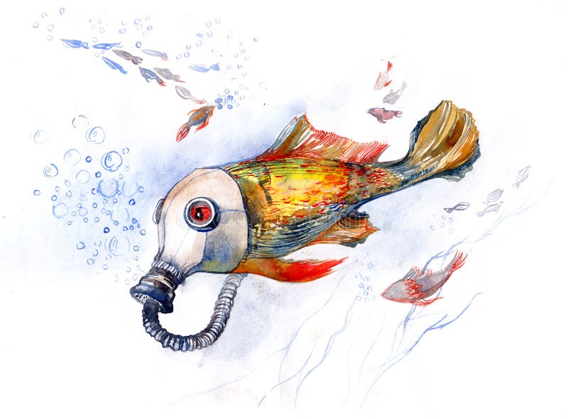 Fish stock illustration. Illustration of inspiration - 12794876