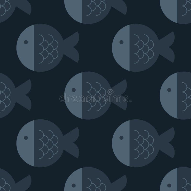 Fish geometric pattern stock vector. Illustration of geometrical ...