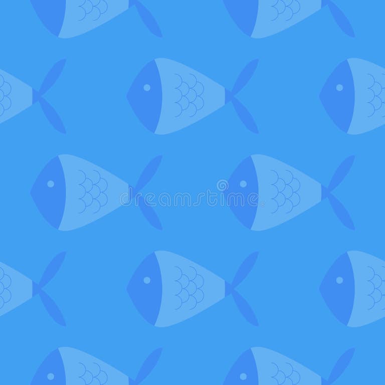 Fish geometric pattern stock vector. Illustration of color - 142351815