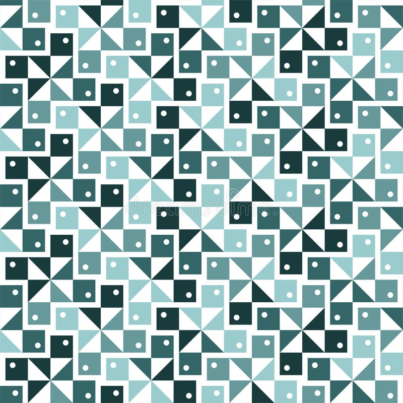 Fish Geometric Pattern Seamless. Fishes Abstract Background Stock ...