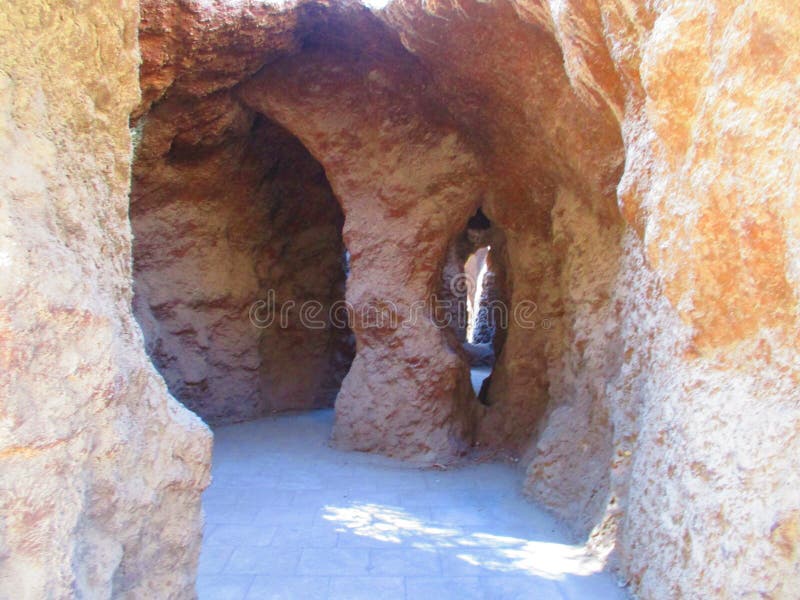 Fish Grotto Garden in Cairo in Egypt Editorial Stock Photo - Image of ...