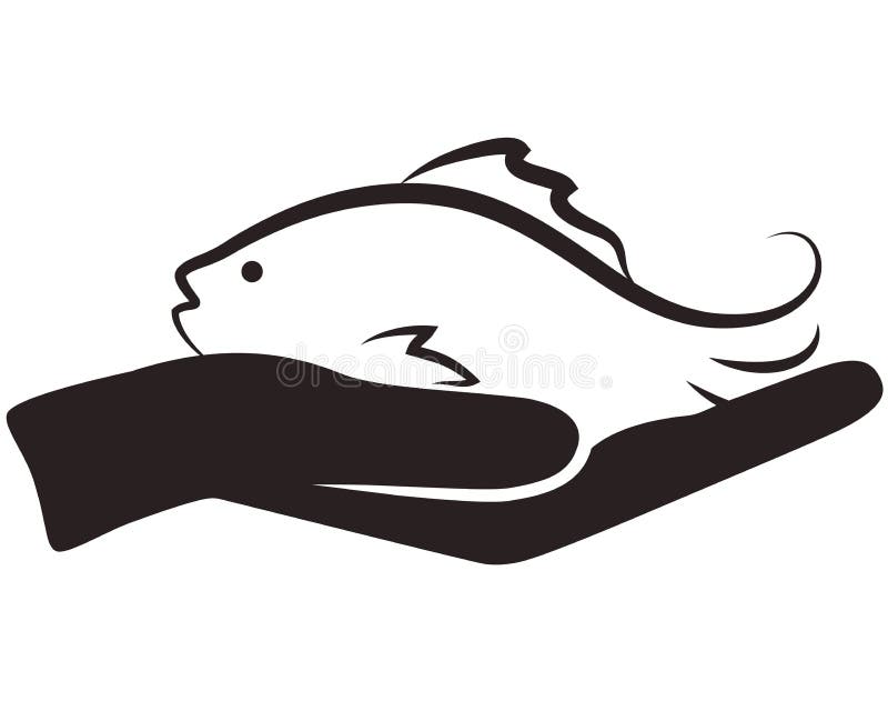 Fish Hand Drawn. Vector Cartoon Fish. Cartoon Fish Icon Stock ...