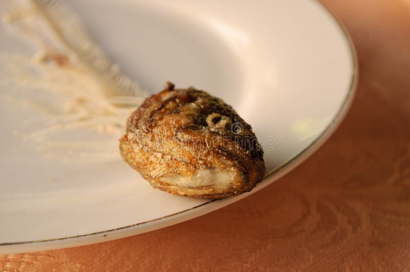 Fish head stock photo. Image of eaten, food, restaurant - 31361154