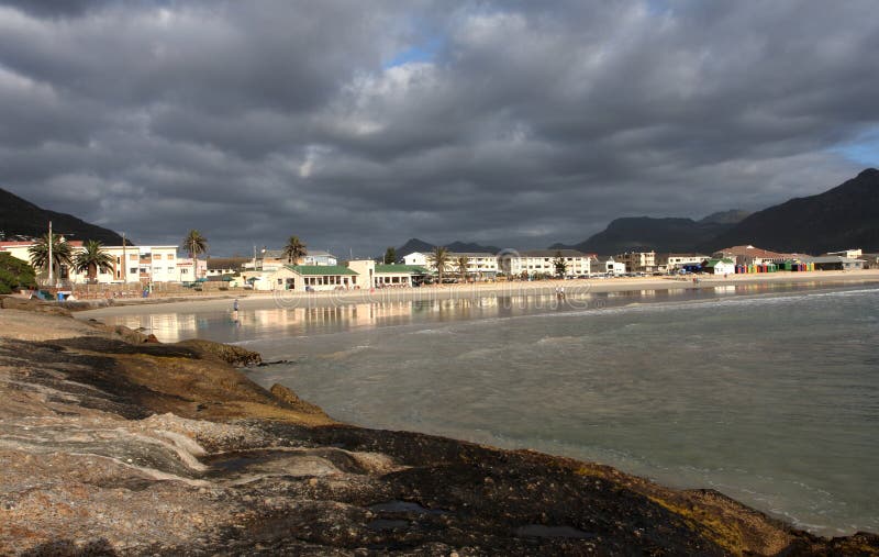 Fish Hoek stock photo. Image of fish, cape, rocks, hoek - 9418786