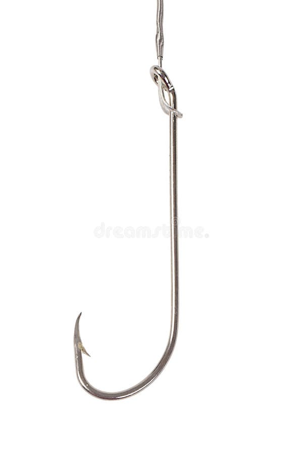 Dangling fish hook stock photo. Image of saltwater, tackle - 6575322