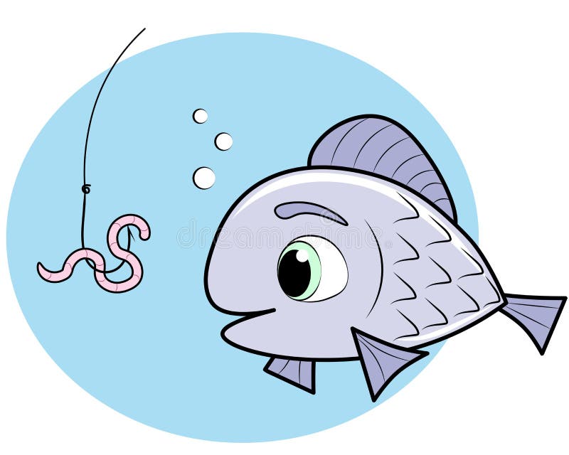 Cartoon Fish Hook