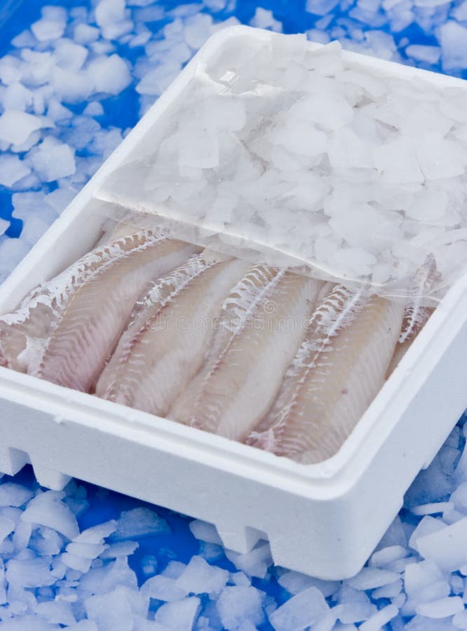 Fish In Ice Box Royalty Free Stock Image - Image: 8648976