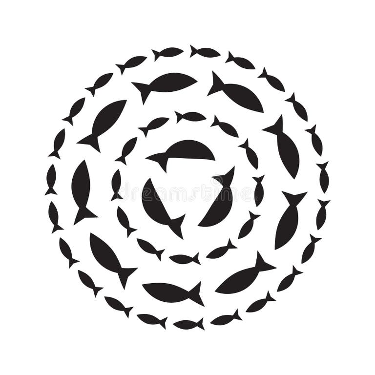 Fish Icon. Flat Fishes Icon Stock Vector - Illustration of modern, food ...