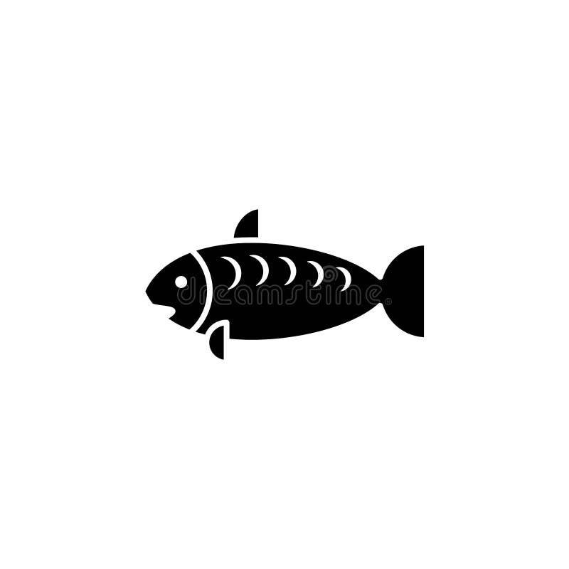 Fish Icon, Symbol Design Template Stock Vector - Illustration of fish ...