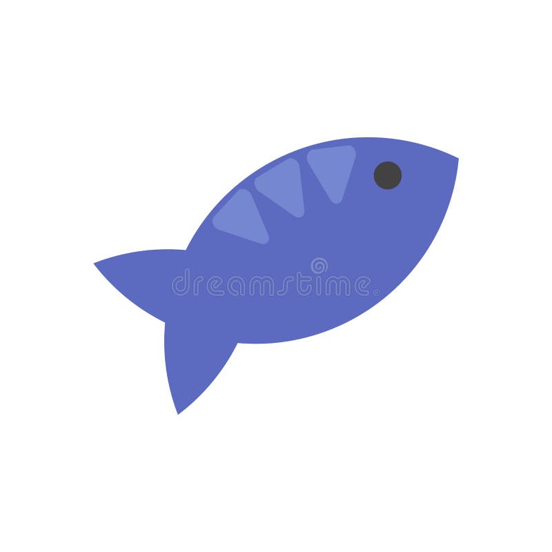 Fish Icon Vector Isolated on White Background, Fish Sign , Line Symbol ...
