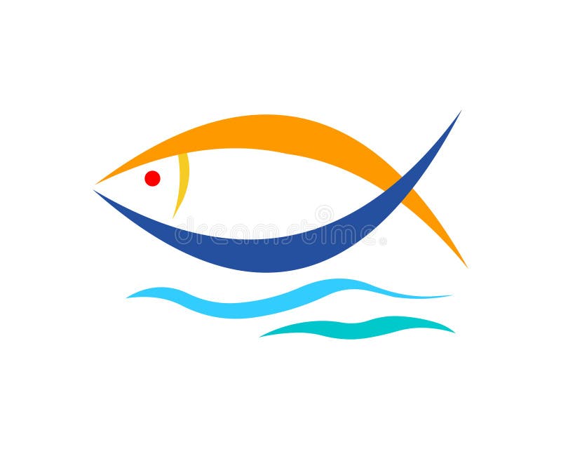 Fish Icon.Vector Fish Logo. Stock Vector - Illustration of vector, logo ...