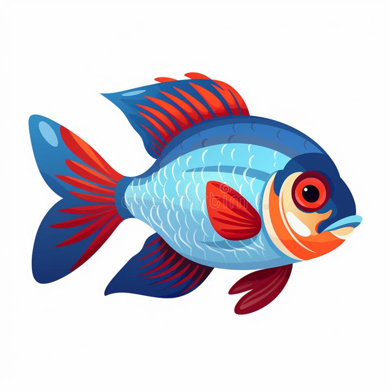 Fish Illustration Marine Magic Stock Illustration - Illustration of ...