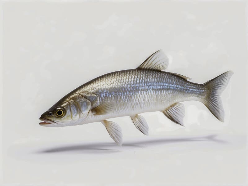 Fish Isolated on White Transparent Background Stock Illustration ...