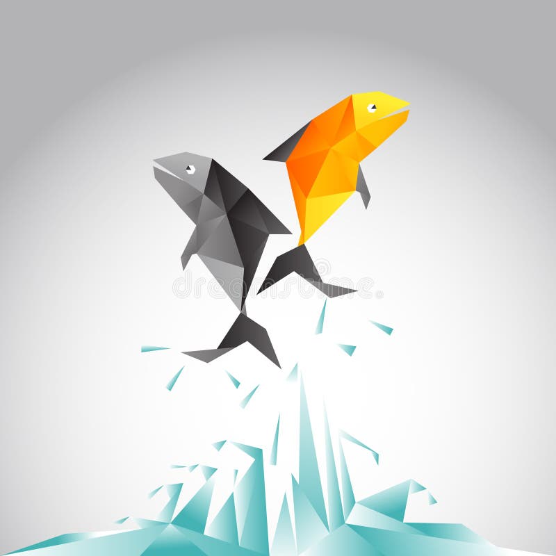 Fish Polygon Stock Illustrations – 1,157 Fish Polygon Stock ...