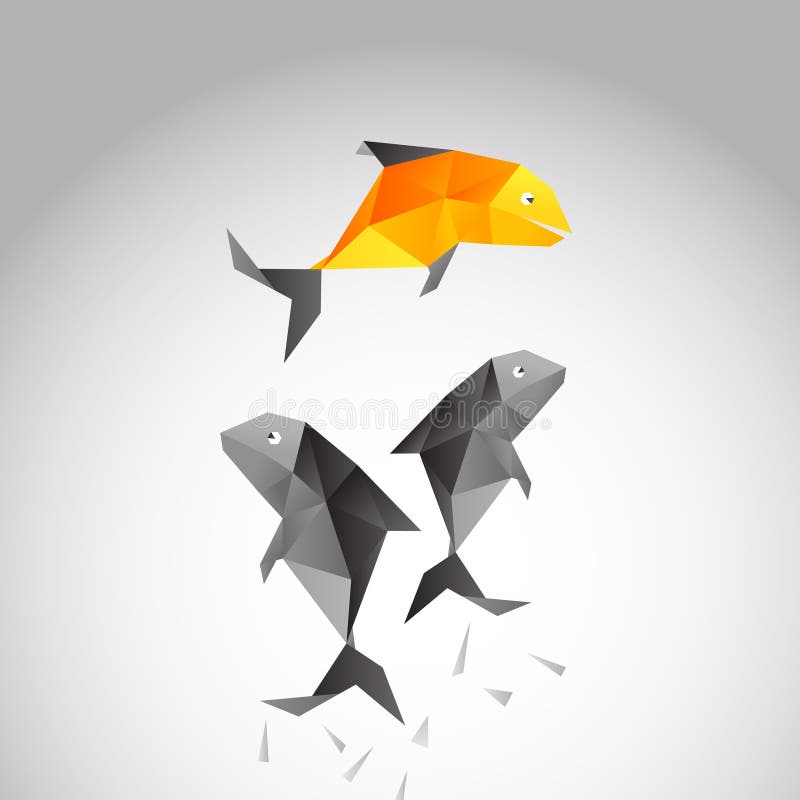 Fish Polygon Stock Illustrations – 1,157 Fish Polygon Stock ...