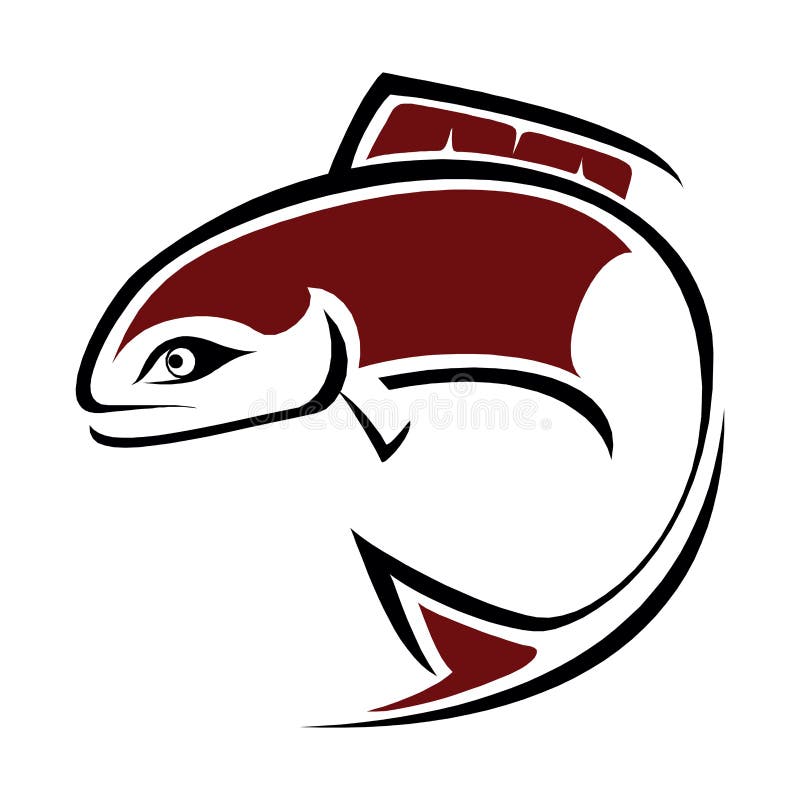 Fish Icon Vector Isolated on a White Background in Eps 10 Stock Vector ...