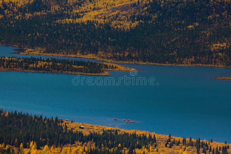 Fish Lake, Yukon Territory, Canada Stock Image - Image of adventure ...