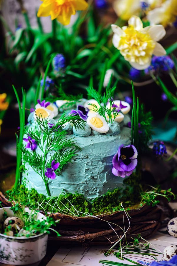 Fish Layer Cake with Tuna Mousse and Quail Eggs.style Rustic Stock ...