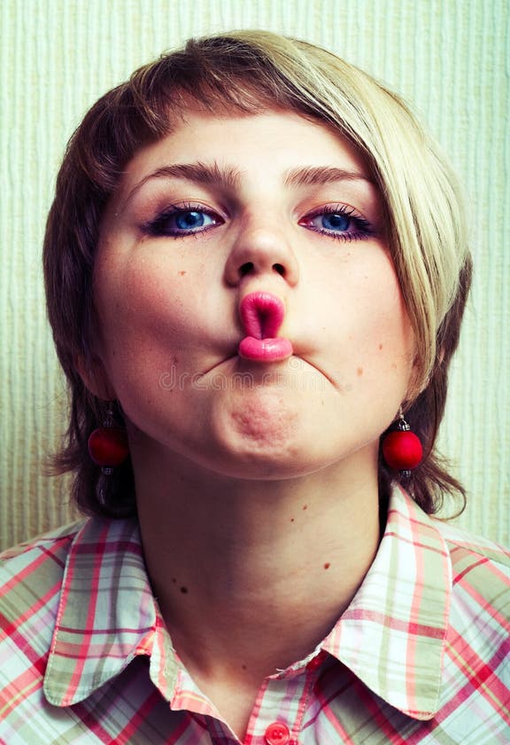 Fish lips. stock photo. Image of energy, desire, kissing - 5466272