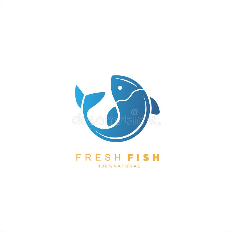 Fish Logo. Fresh Seafood Logo Template Design Stock Vector ...