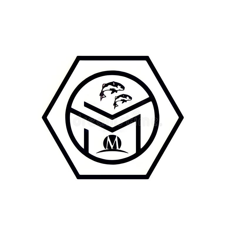 M Fish Logo Stock Illustrations – 112 M Fish Logo Stock Illustrations ...