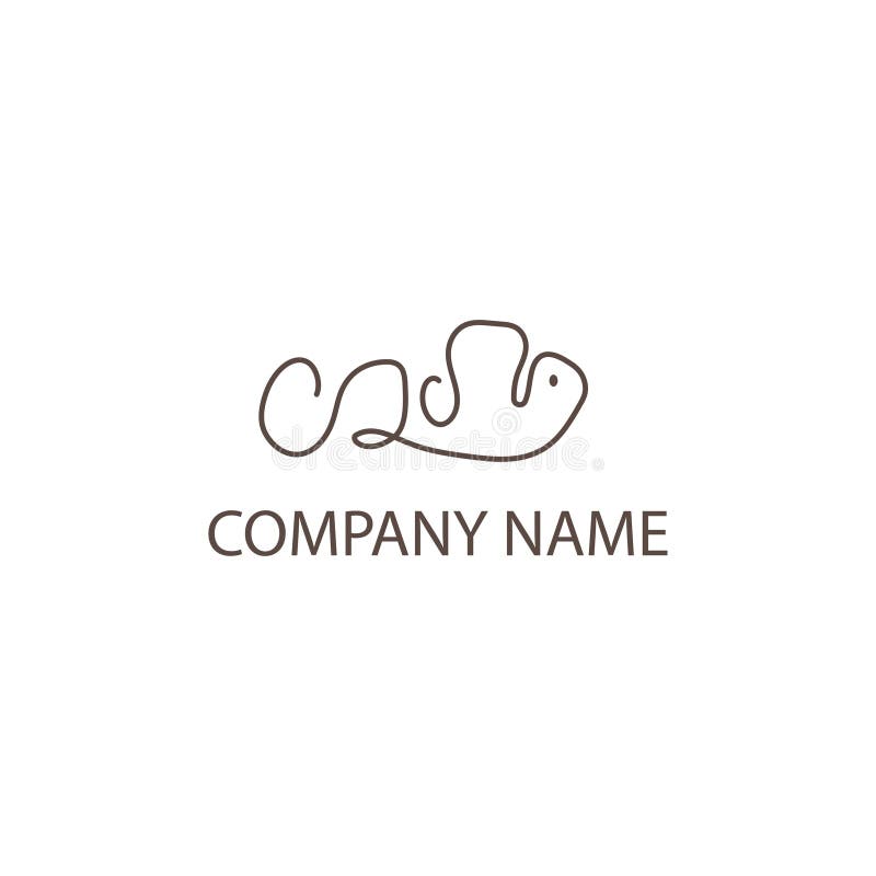 Fish Logo One Line Simple Vector Design Illustration Template Stock ...