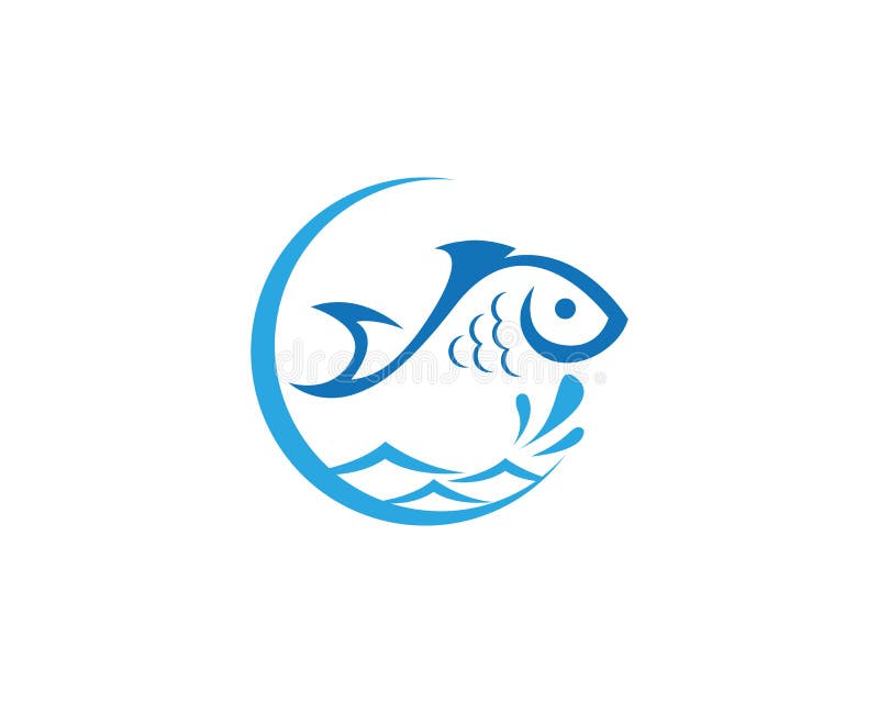 Fish Logo Template Creative Vector Symbol Stock Illustration ...