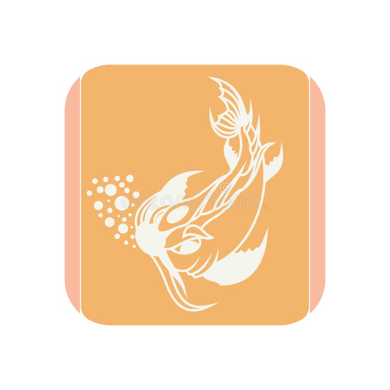 Fish logo template stock vector. Illustration of abstract - 256602311