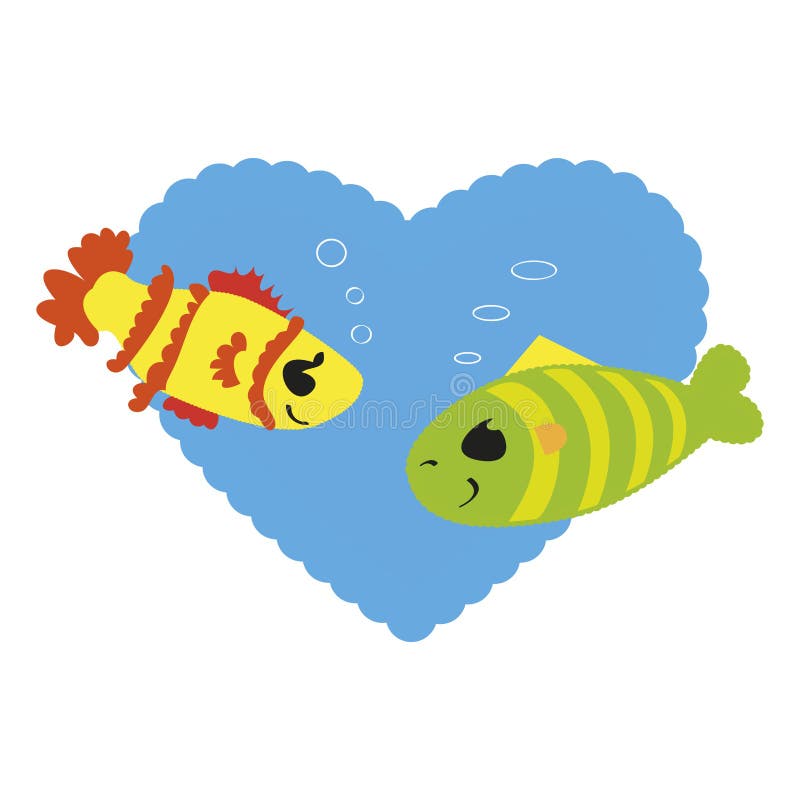 Fish Love Stock Illustrations – 10,447 Fish Love Stock Illustrations ...