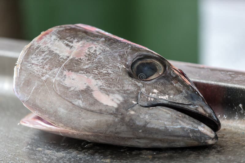 Espada Fish on Traditional Fish Market in Funchal, Madeira, Portugal ...