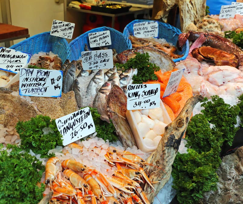 Fish Shop stock image. Image of retailer, british, fish - 259573