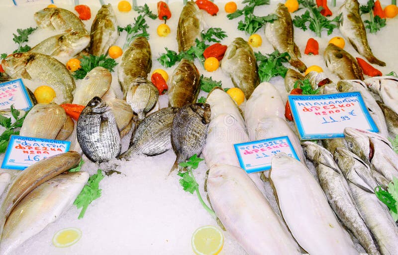 Fish market stock image. Image of outdoors, fresh, gourmet - 42141489