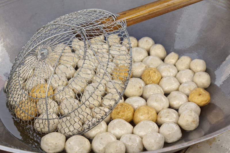 Fish meat ball stock photo. Image of food, gourmet, asian - 20532496