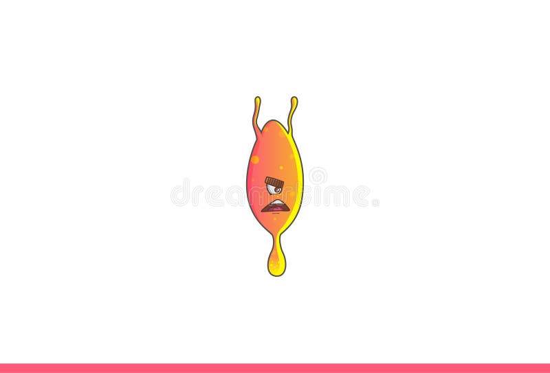 Fish Monster Angry. stock illustration. Illustration of faced - 88547633