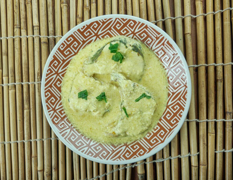 Fish Molee - Creamy Fish Curry. Kerala Style Dish. Stock Photo - Image ...