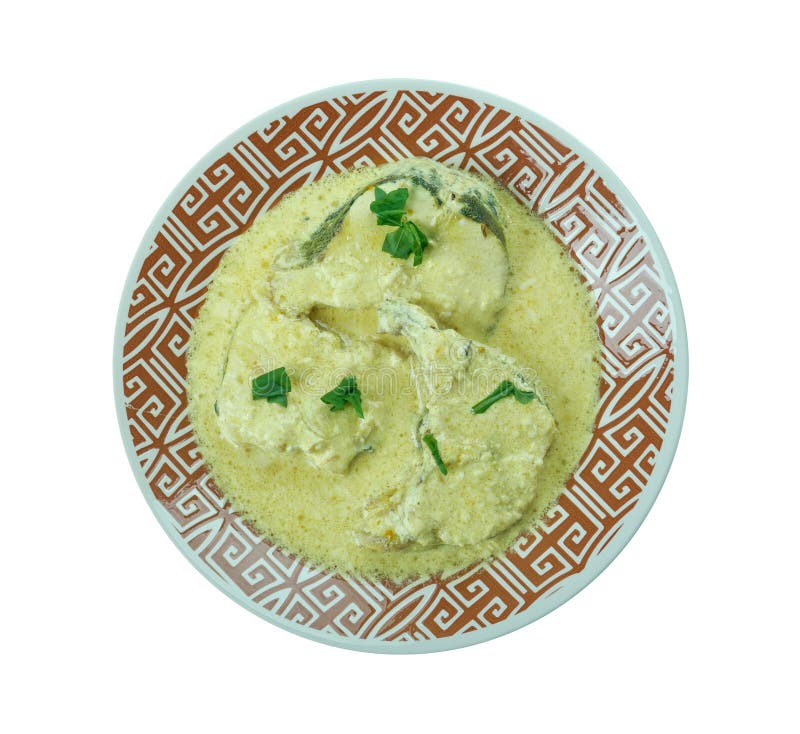 Fish Molee - Creamy Fish Curry. Kerala Style Dish. Stock Image - Image ...