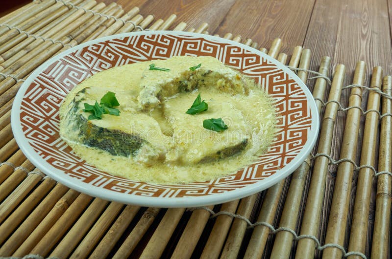 Fish moolie stock image. Image of lime, meen, moolie - 92533763