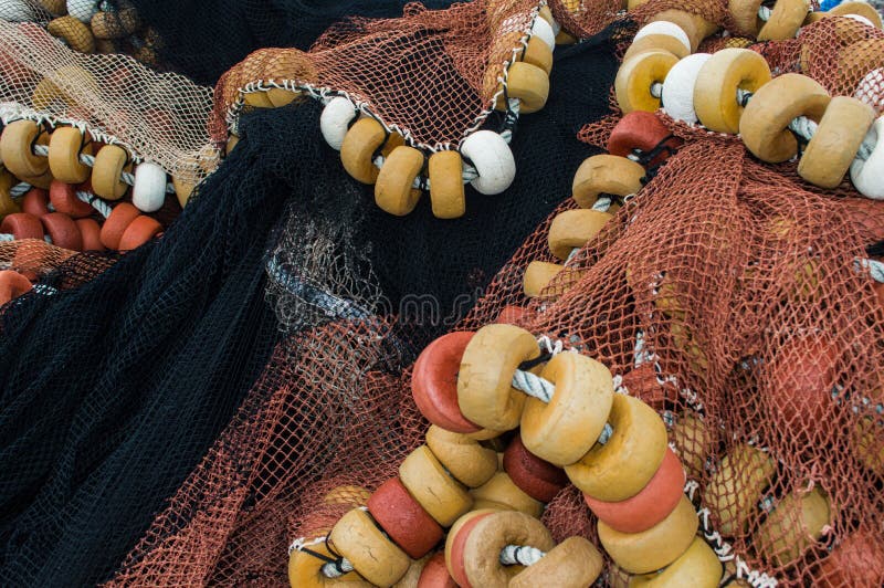 Fish net stock image. Image of seaside, fishnet, hanging - 47694241