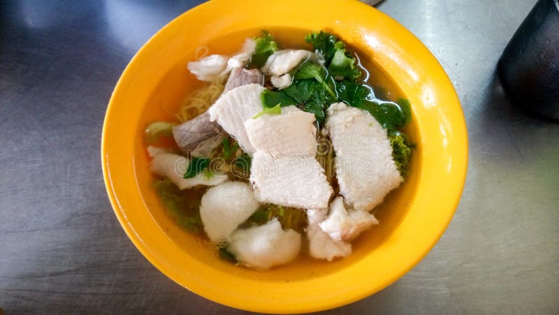Fish noodle stock photo. Image of green, thailand, fish - 98888676