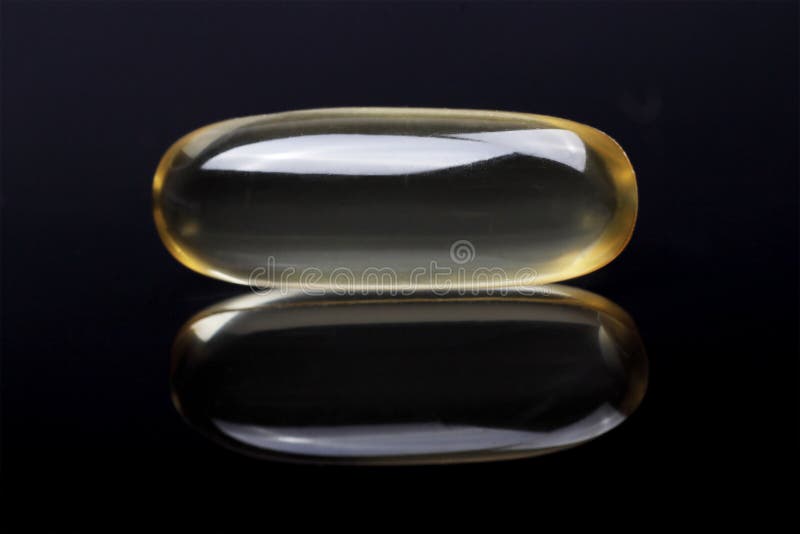 Fish oil capsule stock image. Image of medicine, pill - 10193211