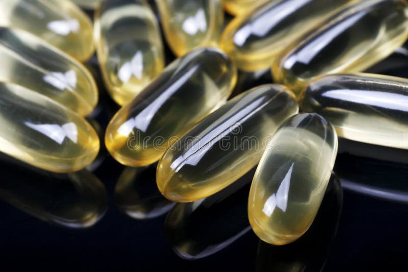 Fish-oil capsules stock photo. Image of pharmaceutics - 10184414