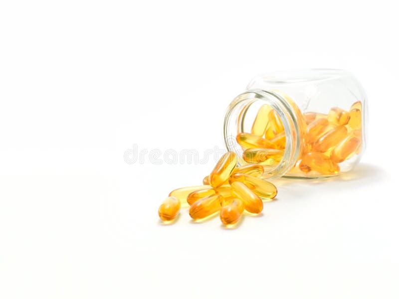 Vitamins Supplements for Health Stock Photo - Image of care, capsules ...