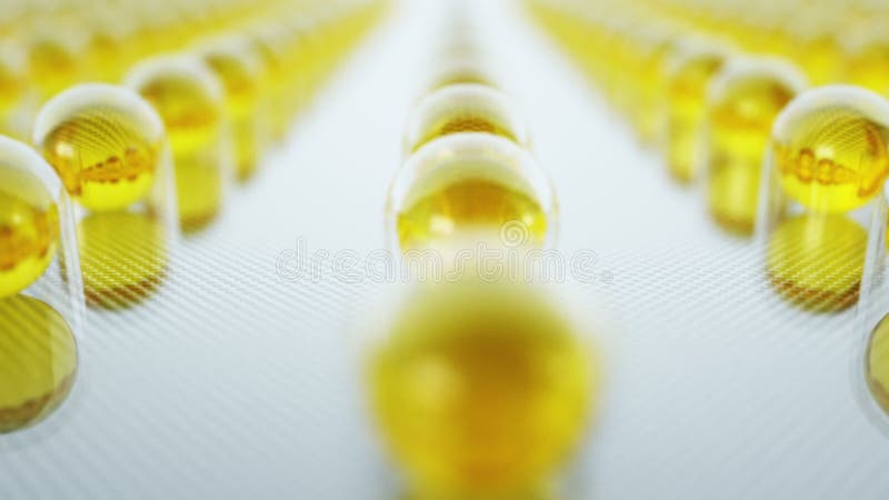 Tablets and Pills Packed. Mooving Camera. Medical Concept, Background ...