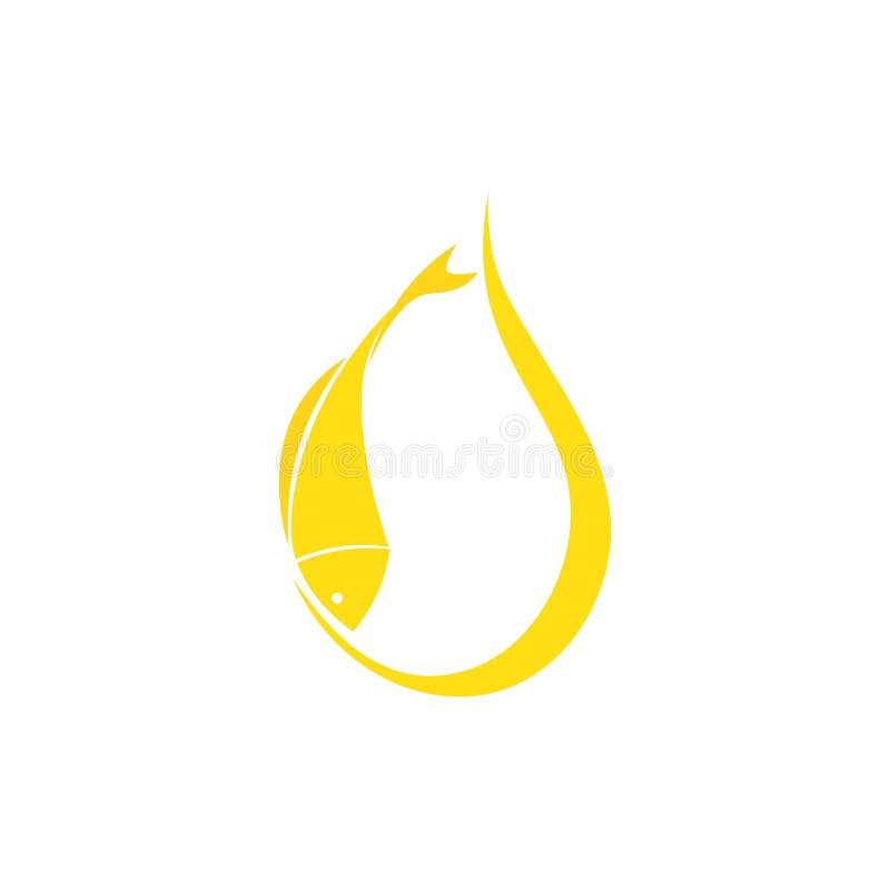 Fish oil icon logo vector stock vector. Illustration of organic - 238045017