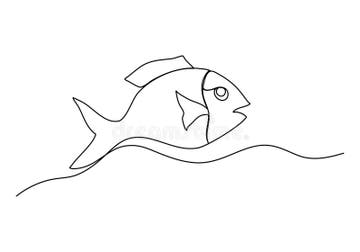 Line Drawing Single Fish Stock Illustrations – 1,868 Line Drawing ...