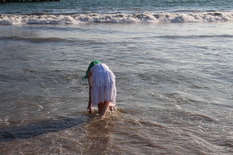 Fish Out of Water stock image. Image of ocean, mermaid - 137258435