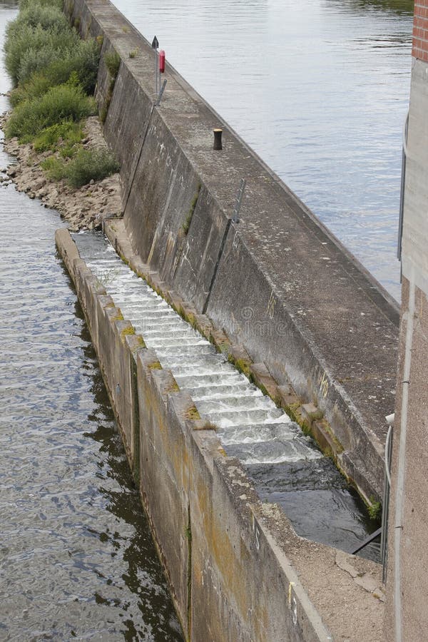 Fish pass stock photo. Image of pass, river, streaming - 41906528