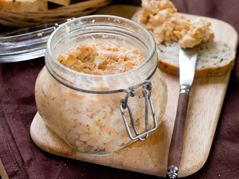 Fish pate stock photo. Image of basket, rillette, cream - 35704292