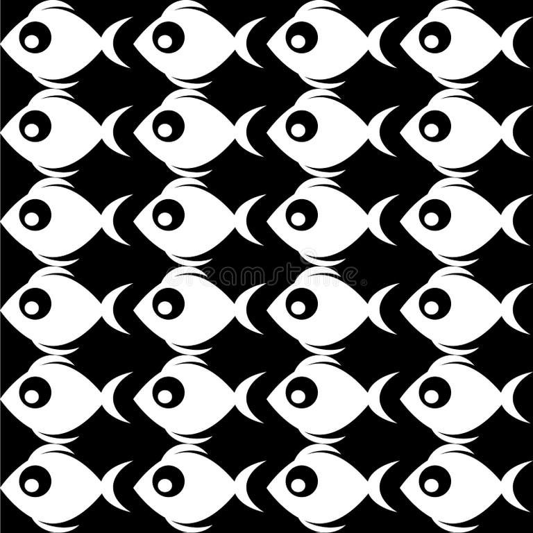 Cute Fish Pattern Background Stock Illustrations – 40,890 Cute Fish ...