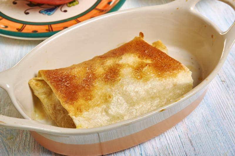 Fish in pita bread stock photo. Image of greek, spinach - 161579238